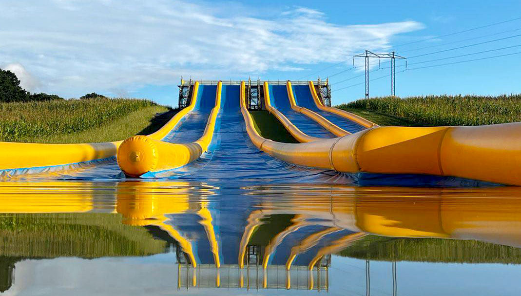 Group Bookings - Mega Slip and Slide